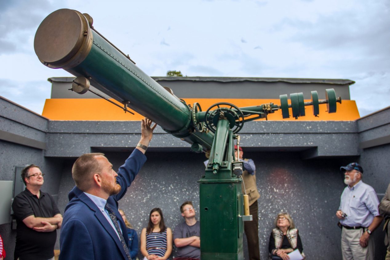 Historic Clark Telescope Observatory - Versant Power Astronomy Center ...